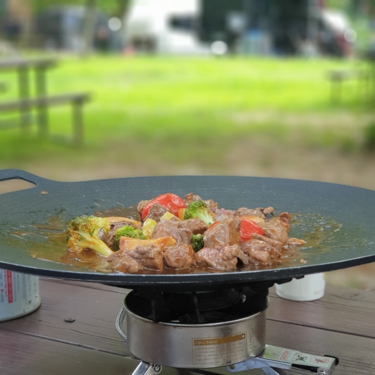[산본밀키트]캠핑밀키트는 역시 식사준비 산본점 와규 큐브스테이크 : 네이버 블로그