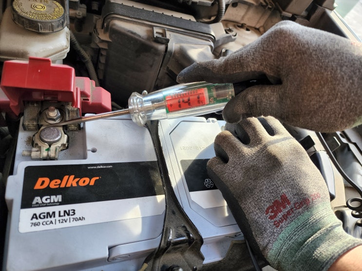 속초 배터리 할인점 2017년식 QM6 12V-L3 교체, AGM LN3 70Ah : 네이버 블로그