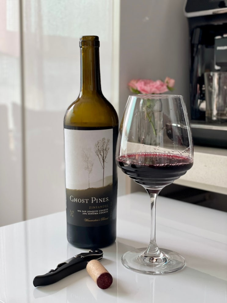 미국 와인 고스트파인 진판델 초보입문자도 맛있게 즐길 수 있는 드라이 레드와인🍷 네이버 블로그