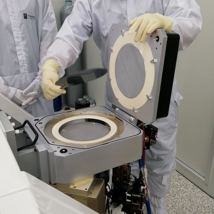 [SETEC] 반도체 공정 실습 / sputtering PVD 메탈 증착 / PECVD SiO2 증착 / Cluster ...