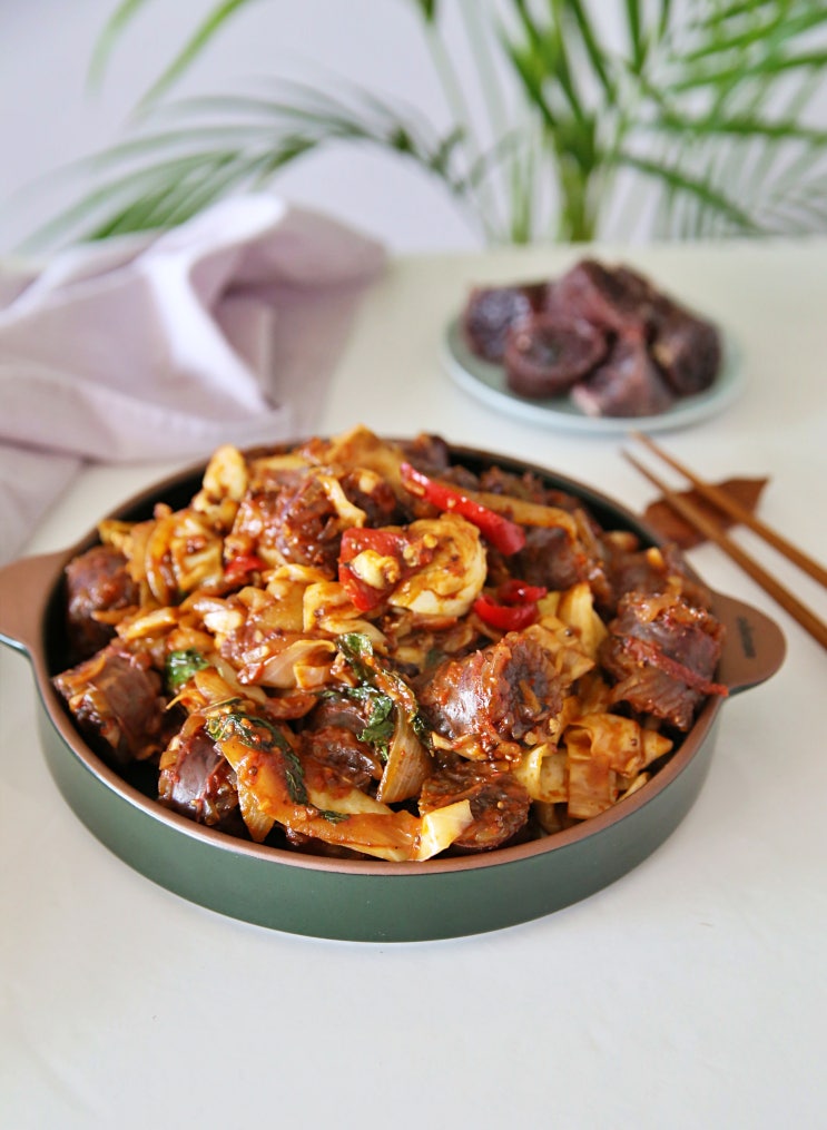 백종원 순대볶음 레시피 순대볶음양념장 만들기 네이버 블로그