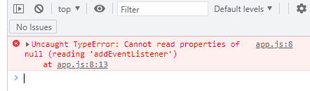 Uncaught TypeError: Cannot read properties of null (reading ...