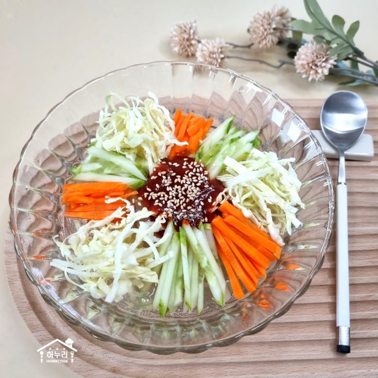 우뭇가사리 우무묵 무침 비빔 요리 초고추장 만들기 네이버 블로그