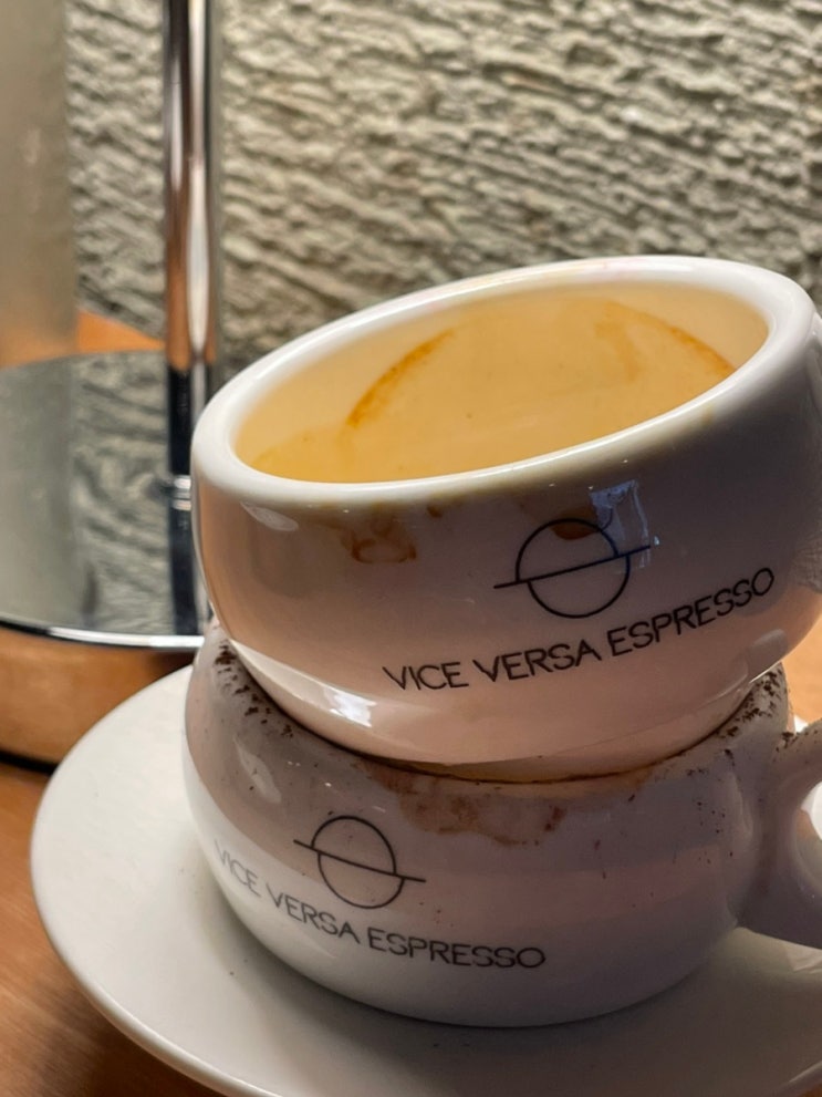 부산 전포 에스프레소바 카페 맛집 추천 :) 바이스벌사에스프레소 VICE VERSA ESPRESSO : 네이버 블로그