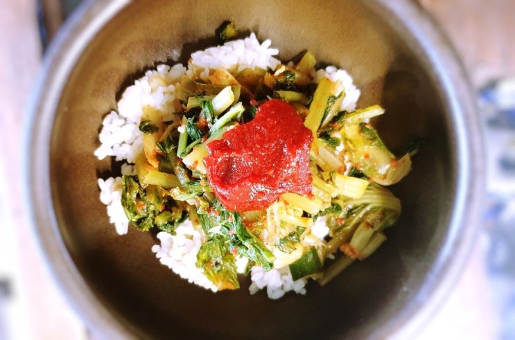 열무비밤밥 칼로리 / 열무비빔밥 만드는법 / 저칼로리 다이어트 음식 : 네이버 블로그