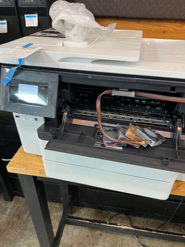 hp 7740 수리, hp7740 검정색이 안 나옴 : 네이버 블로그