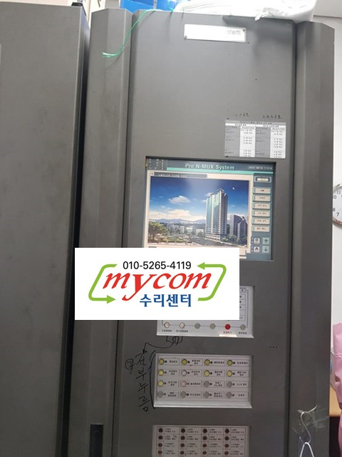 존슨콘트롤즈 동방전자 소방수신기 Pro N Mux 소화전 주펌프 및 보조펌프기동시 수신반 확인불가 증상 수리 펌프기동 및 확인