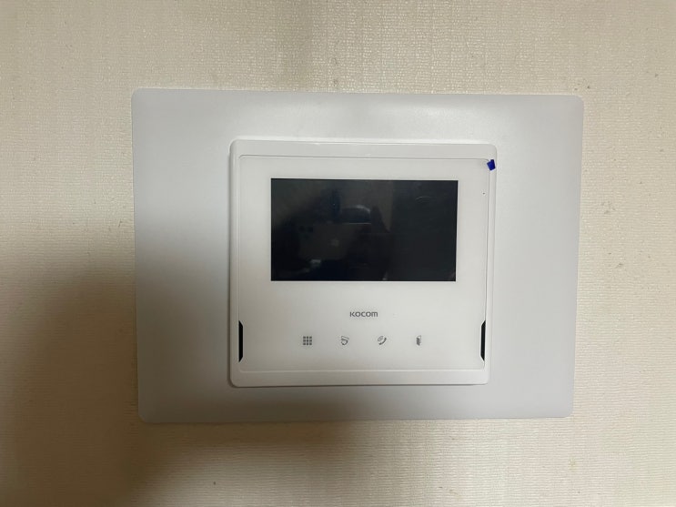 파주 광탄면 예승빌라트 다세대빌라 코콤 비디오폰 KCV-S701 설치 후기 : 네이버 블로그