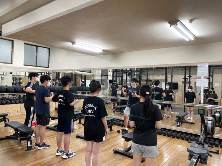 부산재활동아대학교 동아기능성운동트레이닝센터 8월 크로스핏 클래스 Start 유산소근력단기간고강도 트레이닝
