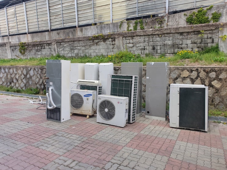 [원주 시스템에어컨]단계초 시스템에어컨 설치 : 네이버 블로그