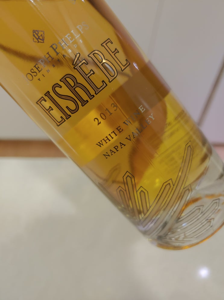 죠셉 펠프스, 아이스레베 디저트와인 Joseph Phelps Eisrebe 2013 : 네이버 블로그