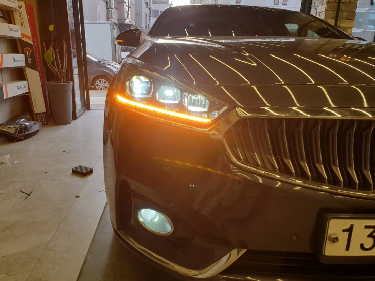 올뉴K7 순정 Full LED 헤드램프 활성화 작업!! 16년식 HID 헤드램프에서 LED 헤드램프로 업그레이드 튜닝했어요! : 네이버 블로그