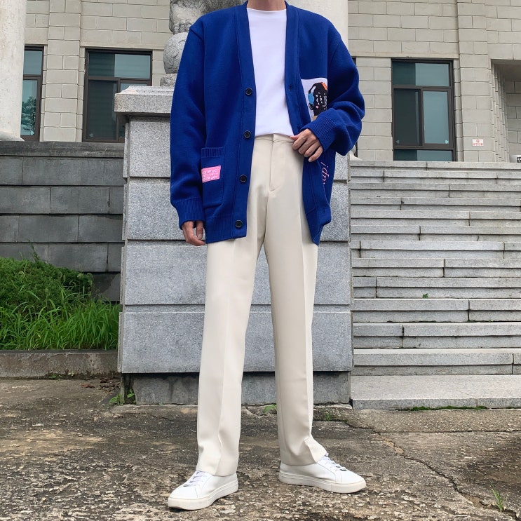 남자 가디건 코디 지오송지오 22fw 아이템 매치해보기 네이버 블로그