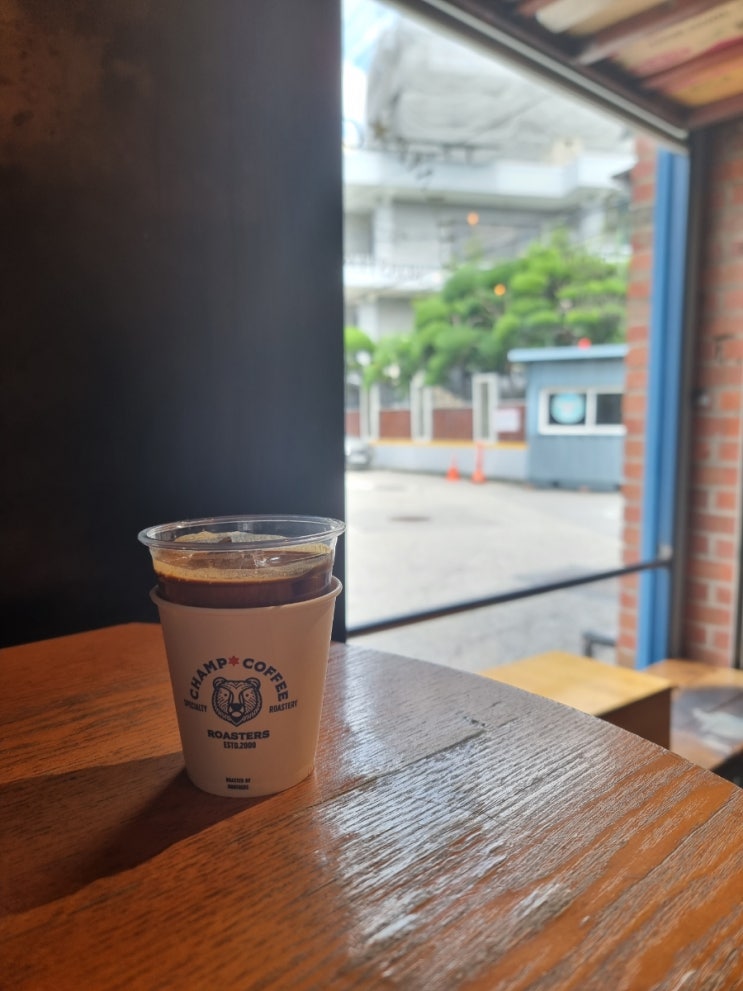 [이태원] 챔프커피 ( CHAMP COFFEE) 제2작업실 : 네이버 블로그