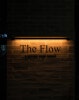 프라이빗 요가원 The Flow 간판 제작 철제 전산볼트 간판 까치발 간판 아크릴 입체 폰트 제작 및 시공