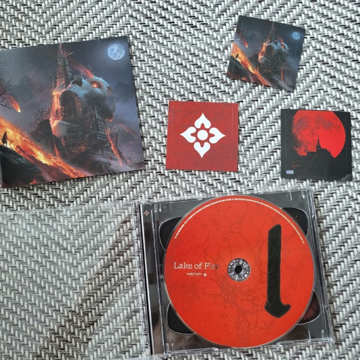 앰비션 소속 폴블랑코(PaulBlanco)의 lake of fire 싸인CD 앨범후기! : 네이버 블로그