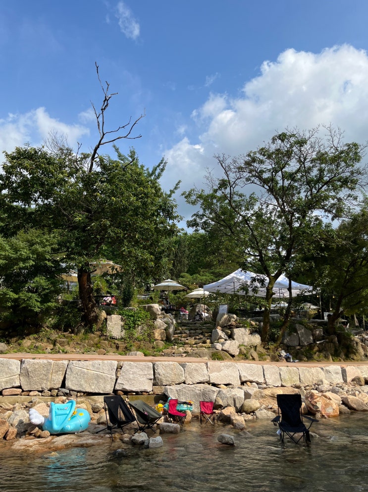 서울 근교 계곡 카페 포시즌어데이 왜 다들 포시즌 포시즌 하는지 알겠어요 네이버 블로그