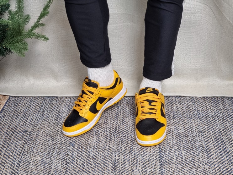 [나이키] 덩크로우 레트로 챔피언쉽 골든로드 (DD1391-004) / 택시 맛 덩크로우 ?? (feat. 조던1 미드 택시 ...