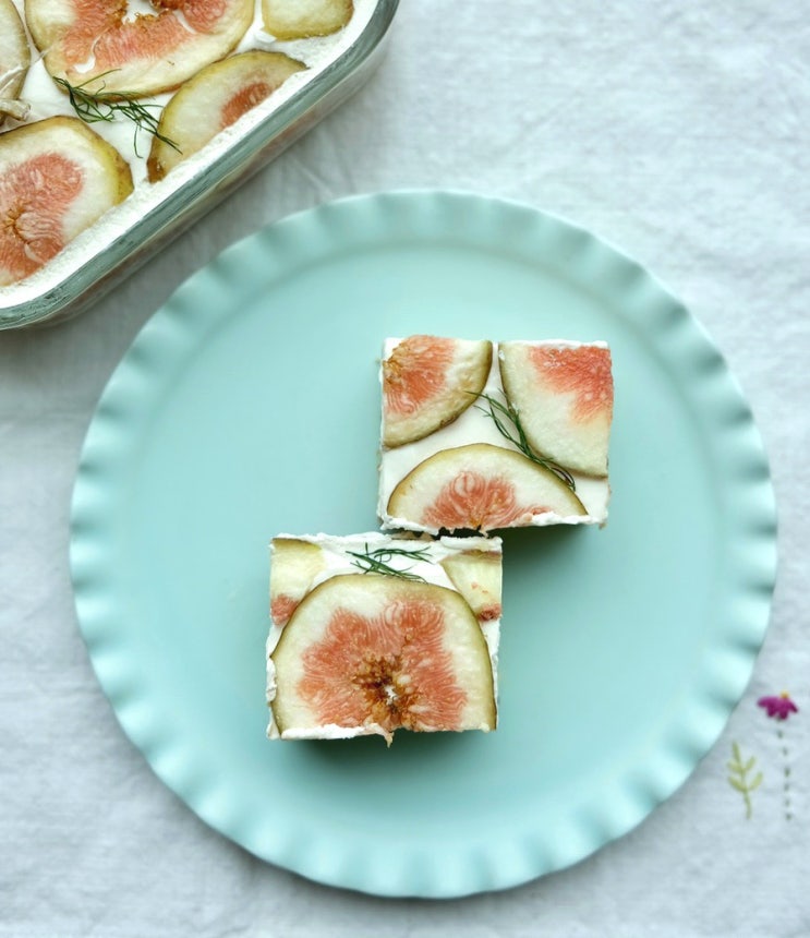 떠먹는 케이크만들기, 무화과 케이크 간단하게 만들기! : 네이버 블로그