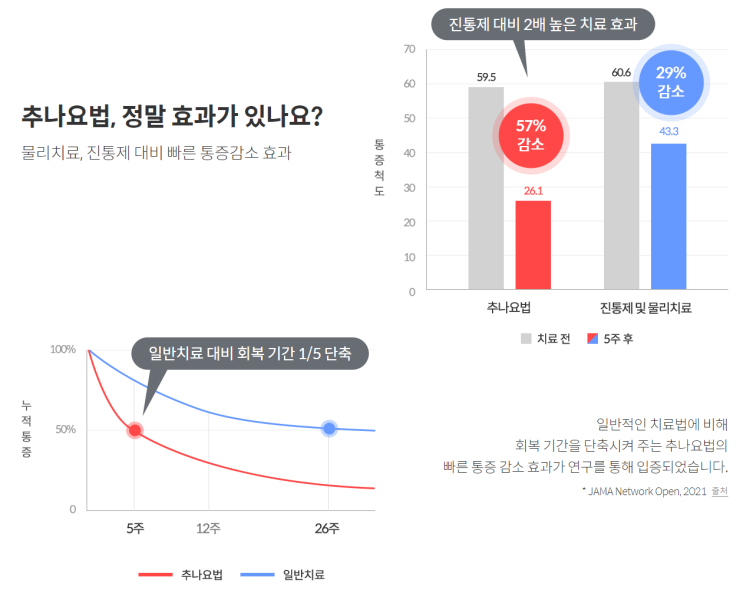 제주 추나 요법 진통제와 물리치료보다 2배 넘게 효과가 뛰어난 디스크 치료 현무암부부한의원 네이버 블로그