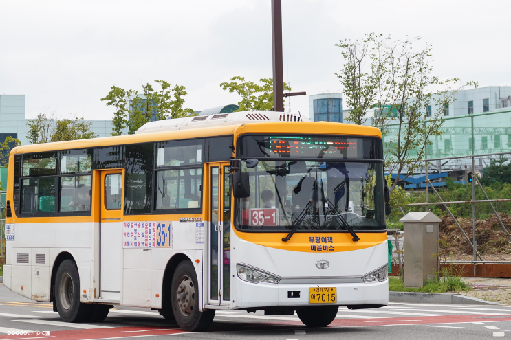 [화성] 부광여객 35-1번 NEW BS090 디젤 '16 [7015] : 네이버 블로그