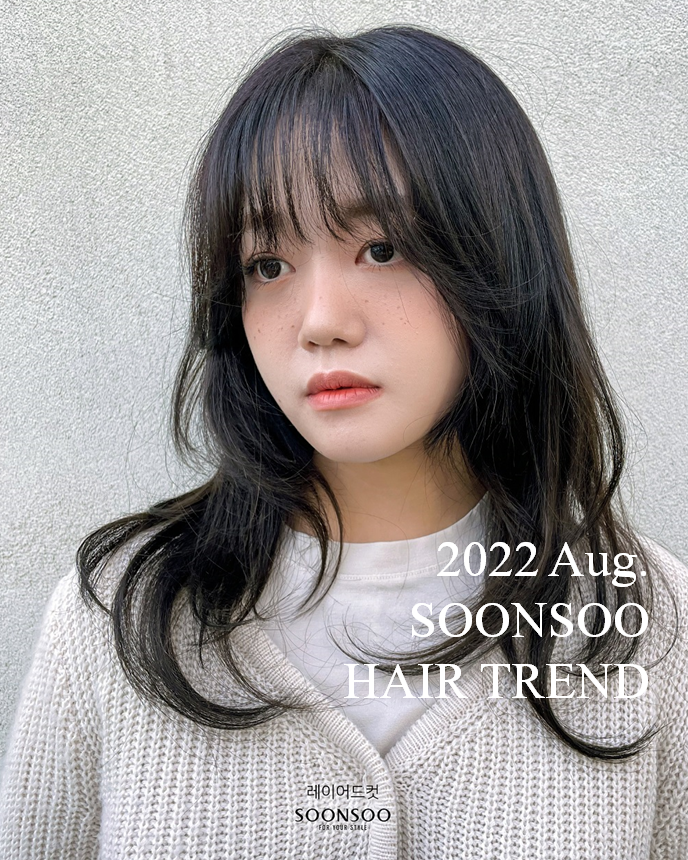 20228월 순수 헤어 트렌드 레이어드컷 얼굴소멸컷 순수청담본점 가을 헤어스타일 추천 네이버 블로그