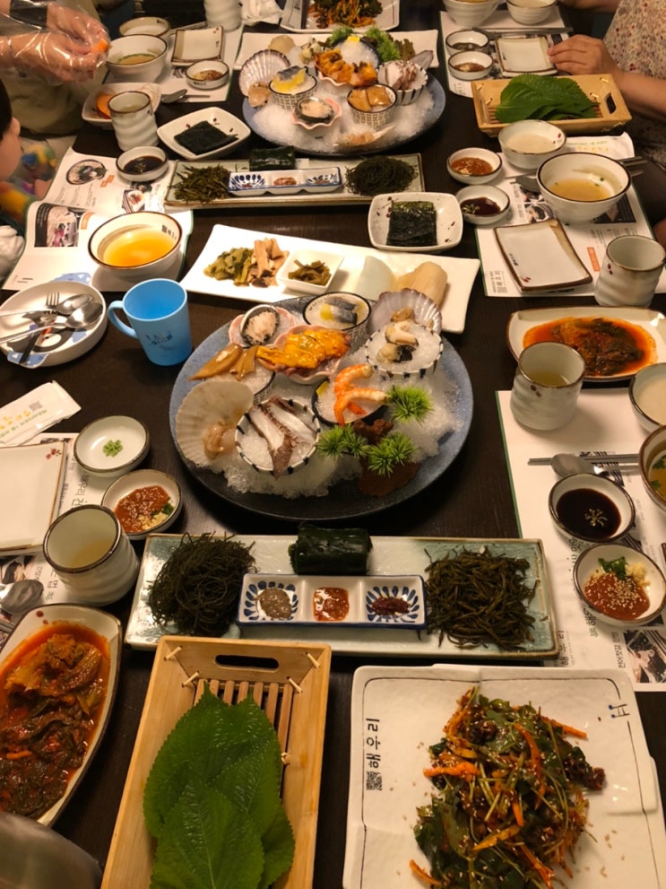 구월동 가족모임식사하기 좋은 해우리 인천시청점 환갑기념식사 네이버 블로그