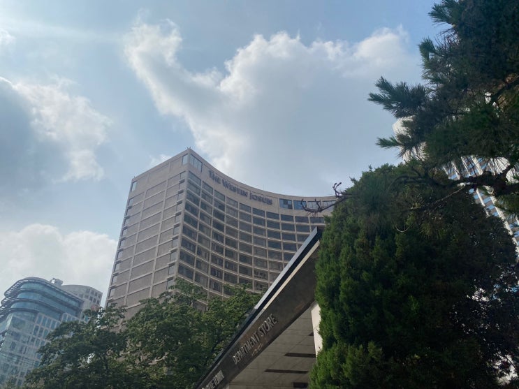 서울호텔3인숙박 웨스틴조선호텔호캉스 라운지해피아워 룸서비스 아리아조식 : 네이버 블로그