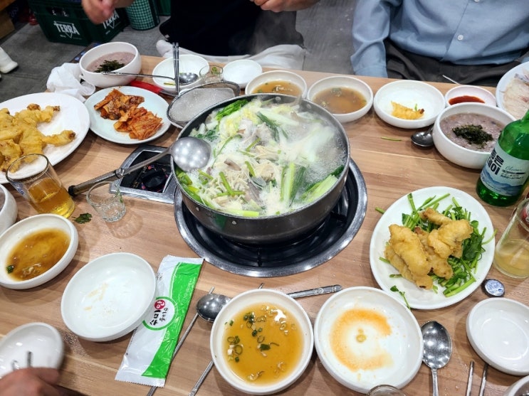 단체모임 부모님과 식사하기 좋은곳 금호 복 요리전문점 부산 서구 맛집 금호복국 네이버 블로그