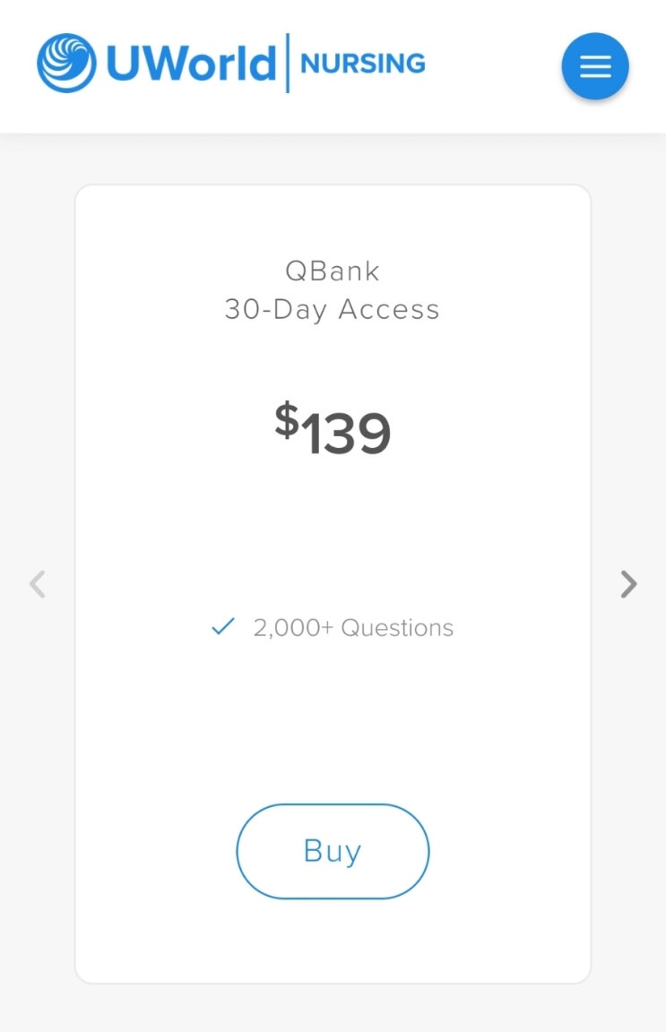 유월드 결제 했다. 비싸다 nclex- Uworld 가격, 홈페이지 : 네이버 블로그