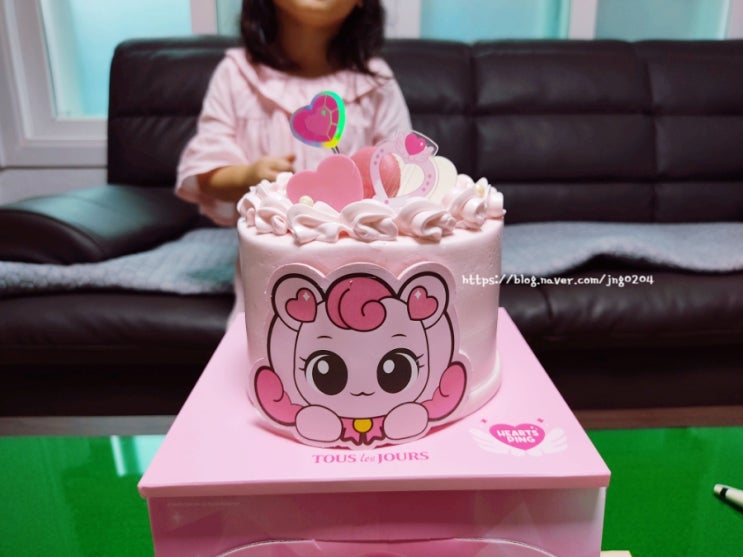 의외로 존맛이던 뚜레쥬르 티니핑 케이크 : 네이버 블로그