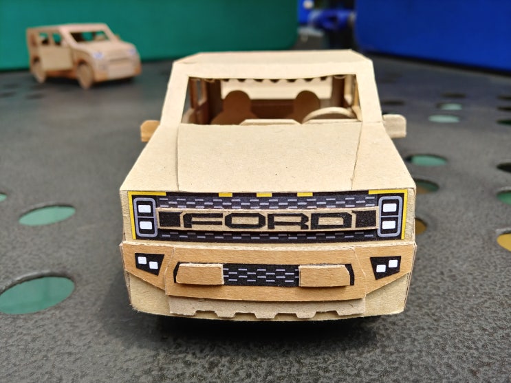 포드 F-150 랩터 만들기｜박스로 웅장한 픽업트럭 재현하기! Ford F150 Raptor(How to make a ...