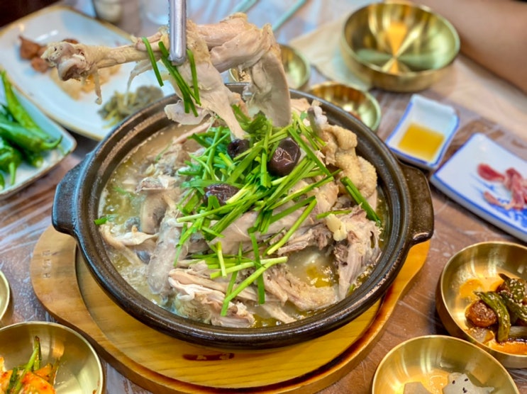 실안길314 삼천포 사천 삼계탕 토종닭백숙 찜닭 맛집 네이버 블로그