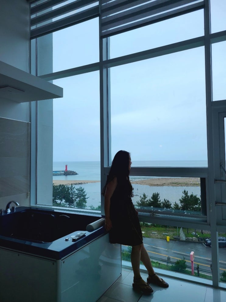 일상일기 강릉 영진해변 주변 펜션 숙소 추천 개인스파 가능한 힐링연 펜션 네이버 블로그