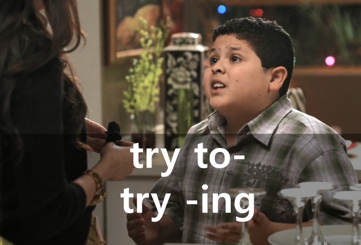 try to ~ & try -ing 뜻과 예문 : 네이버 블로그