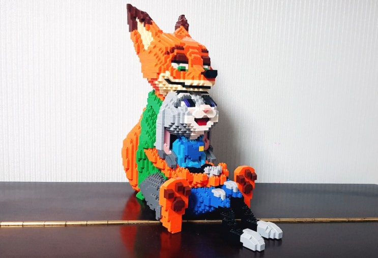 대형나노블럭_주토피아 닉 주디 커플 : 네이버 블로그