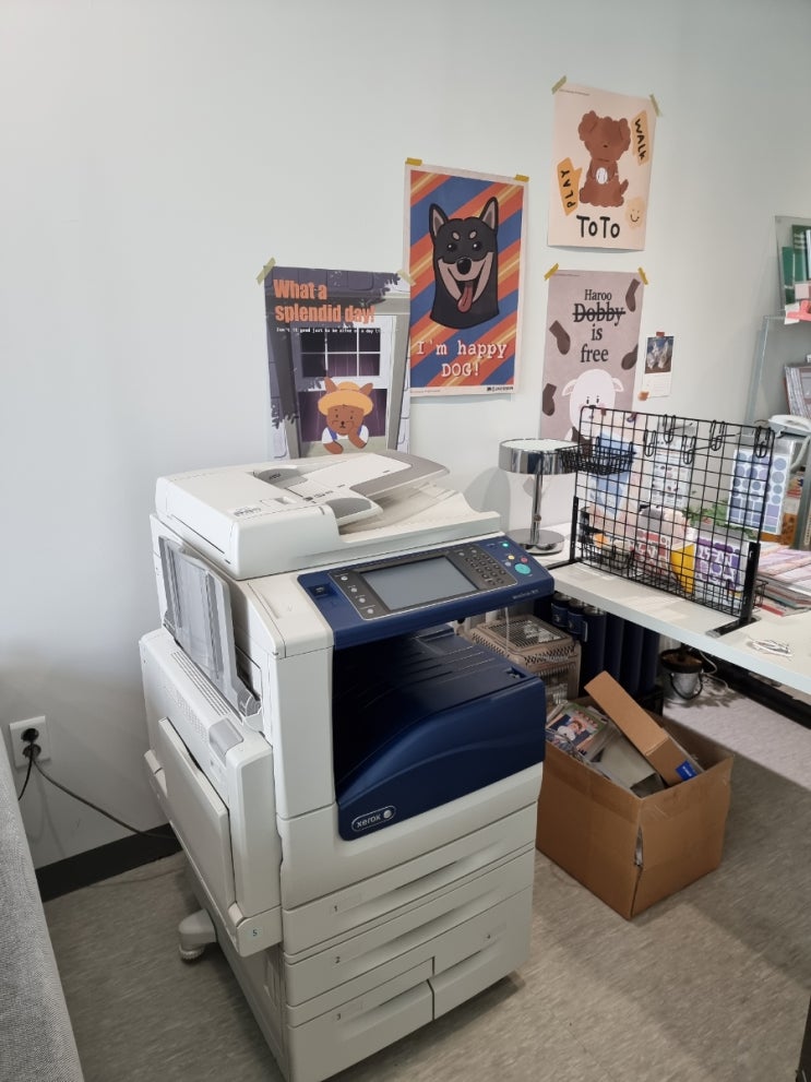 삼송역 힐스테이트 스칸센 2층, 제록스 WC 7835 설치_아싸렌탈 고양지사 : 네이버 블로그