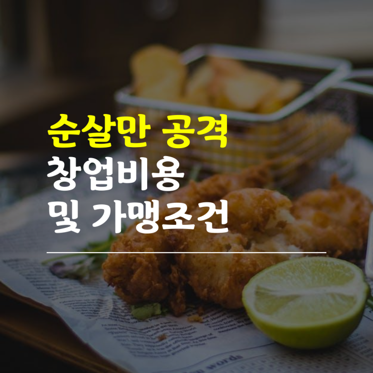 순살만공격 창업을 정보공개 기반으로 알아보자 Ft 가맹조건 창업비용 네이버 블로그