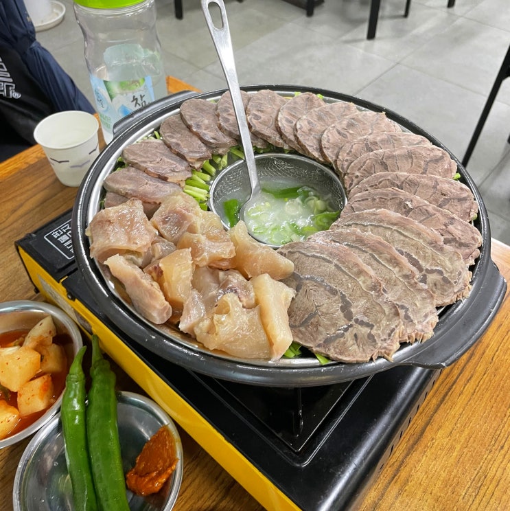 용산 용문해장국 55년 찐 노포 서울 3대 해장국 오후반 후기 수육 쟁반육면 메뉴 가격 네이버 블로그