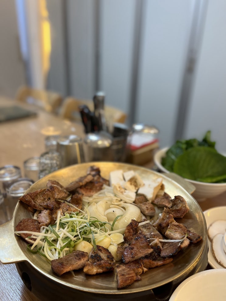 여수 소호동 맛집 고기가 구워서 나오는 우리집참숯갈비 가성비 좋은 점심특선으로 돼지갈비정식 추천 네이버 블로그