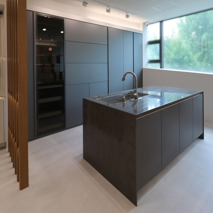분당 독립형 아일랜드의 고급 주방인테리어 by 키친제니스 : 네이버 블로그