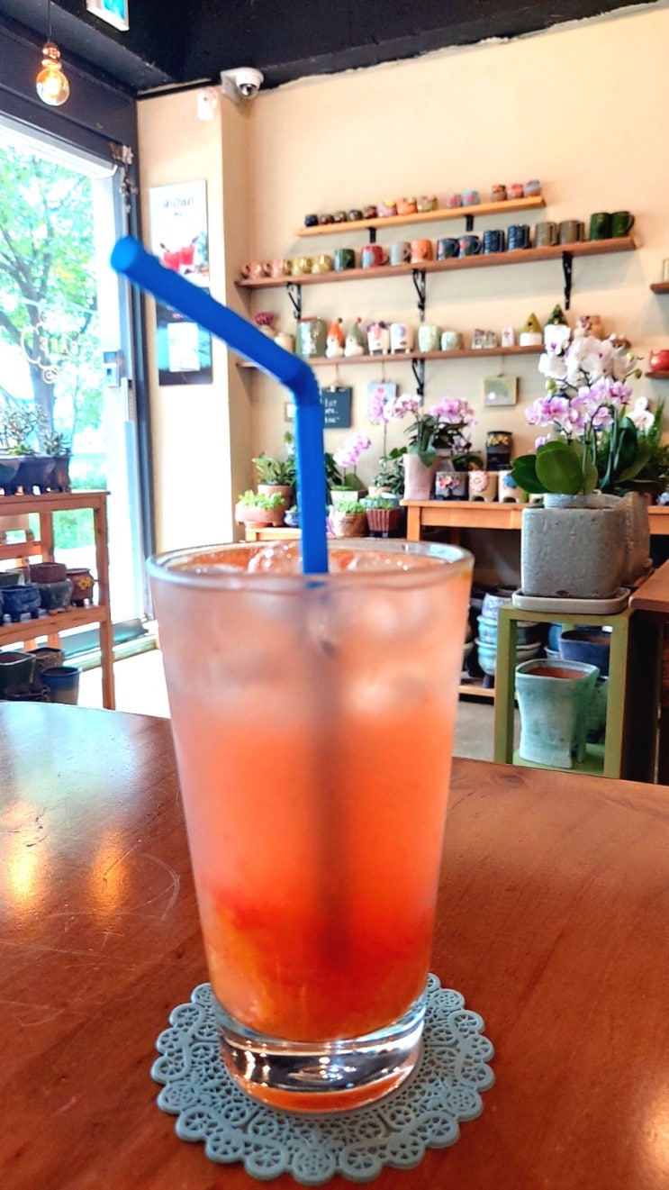 정림동 엄마의 뜰 커피 디저트 맛있는 다육이 카페 : 네이버 블로그