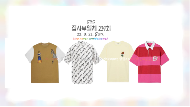 8월21일 집사부일체 정준호 셔츠 김동현 은지원 티셔츠 양세형 카라티 스트라이프 반소매 탑 옷 패션 재방송 정보 신현준 나이 키