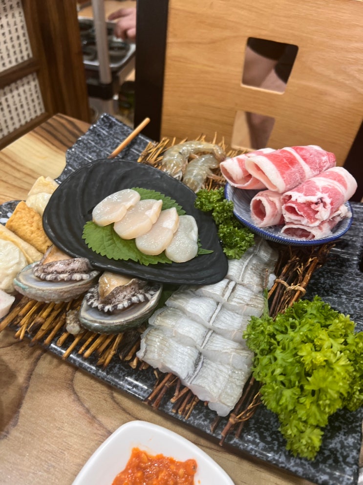 여수 여천 학동 맛집 감격스러웠던 육해공 3상차림 육해공 숙회천국 네이버 블로그