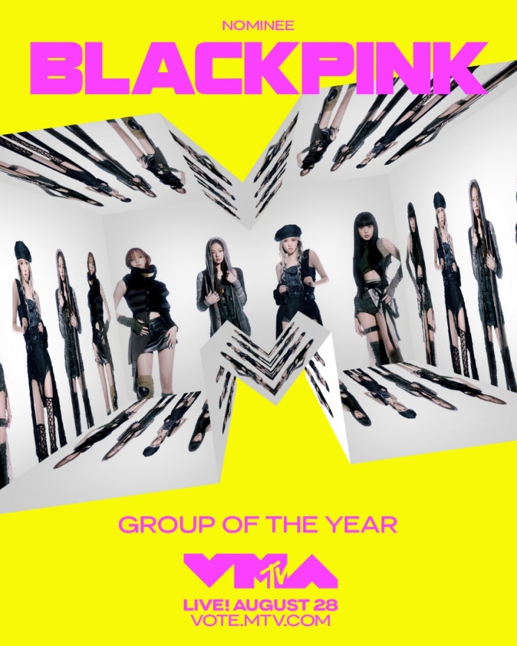 [리사] 블랙핑크, 컴백과 동시에 美 MTV VMAs '올해의 그룹' 수상 후보 : 네이버 블로그
