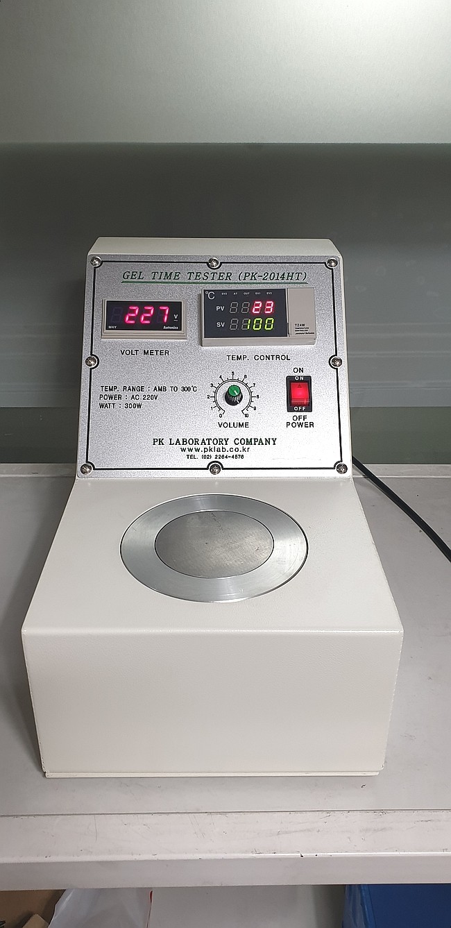 Gel Time Tester Heating Plate / Gel Timer / PK-2014HT / 겔타임테스터 정밀가열판제작 ...