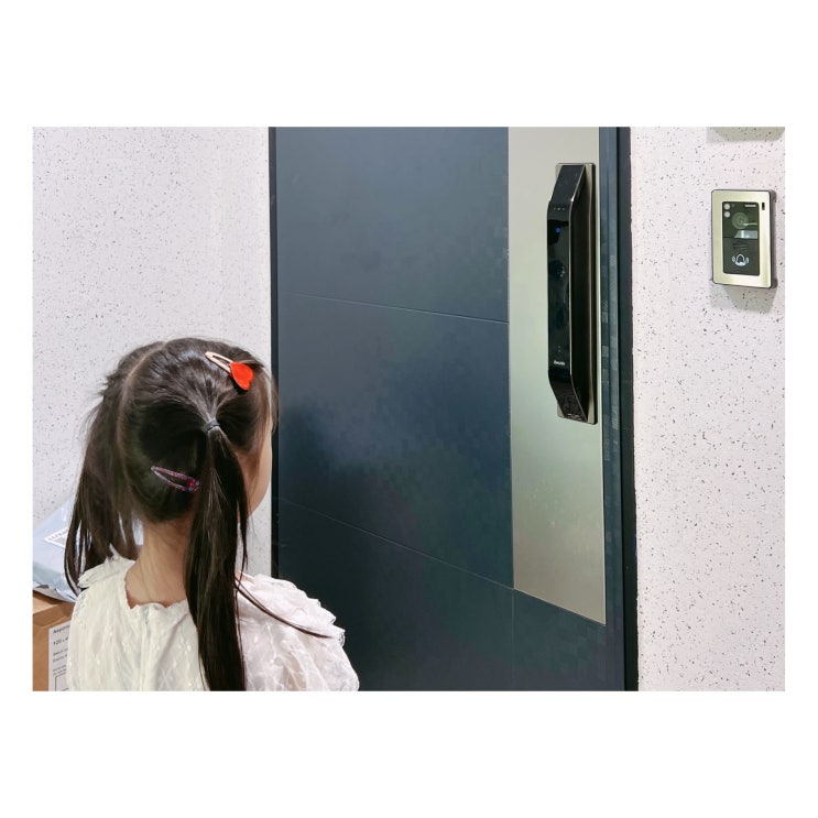 현관도어락 설치후기 베스틴 얼굴인식도어락 기대 그 이상 Idl 400r 네이버 블로그