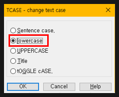 오토캐드 대소문자 변환하기(TCASE) : 네이버 블로그
