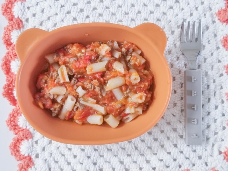 한그릇 아기 무염 유아식 토마토 소스 And 토마토 미트 파스타 만들기 네이버 블로그
