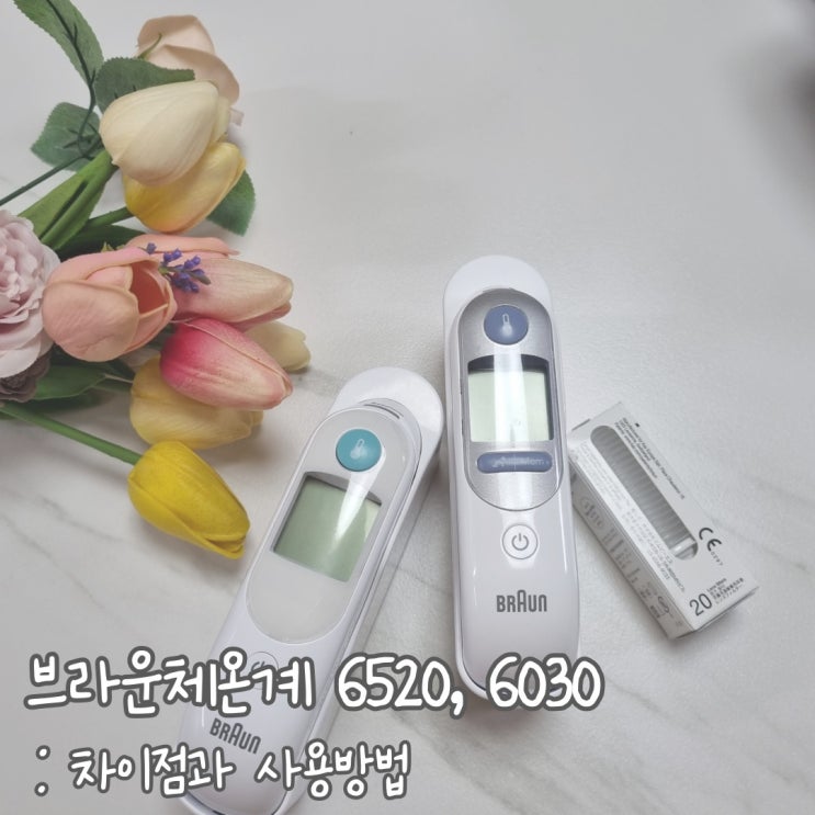 브라운체온계 6520 6030 차이점 사용법 : 네이버 블로그